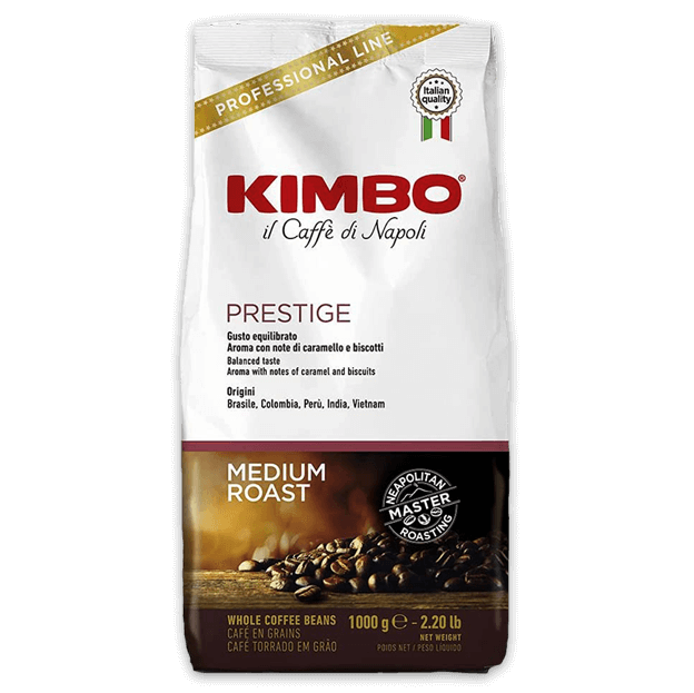 Café Kimbo PRESTIGE – Grano Entero – RICOFFEE CHILE
