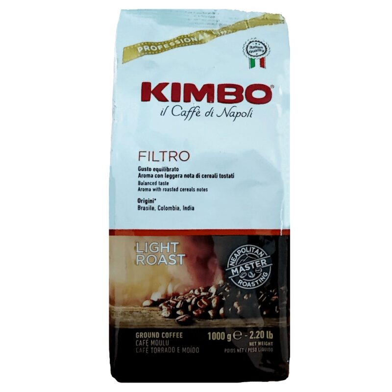 Café Kimbo FILTRO – Grano Molido – RICOFFEE CHILE