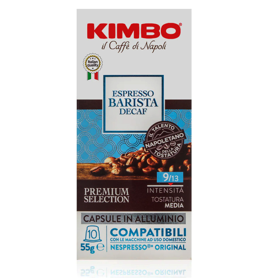 Café en Capsulas KIMBO compatibles con Nespresso – DECAF – RICOFFEE CHILE