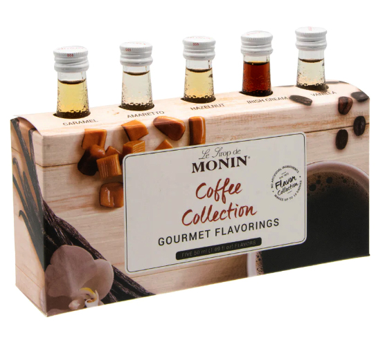 Syrup Mini Collection -5 sabores de 50 ml- – RICOFFEE CHILE