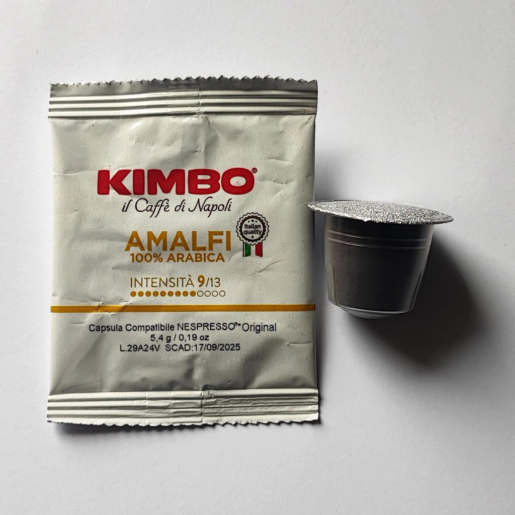Café en Capsulas KIMBO compatibles con Nespresso – AMALFI – RICOFFEE CHILE